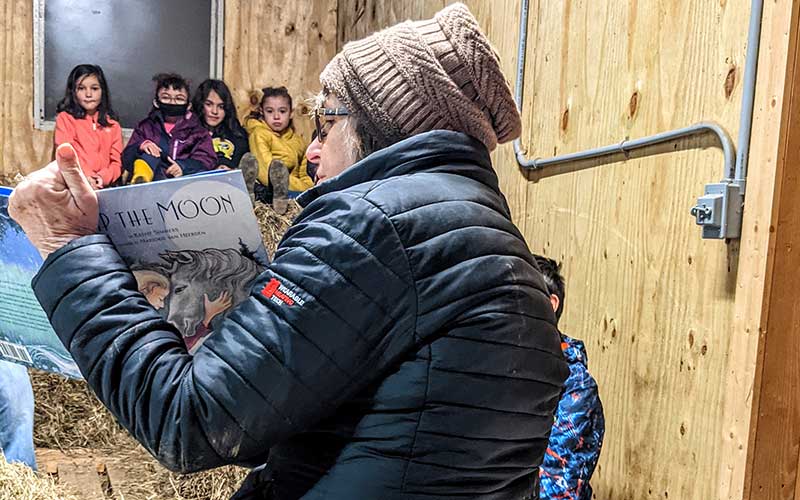 Meet the Author Farm Tour - Jump The Moon